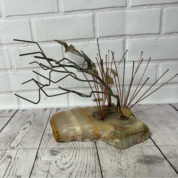 mario jason | Art | Mario Jason Sculpture Signed White Onyx Brass ...